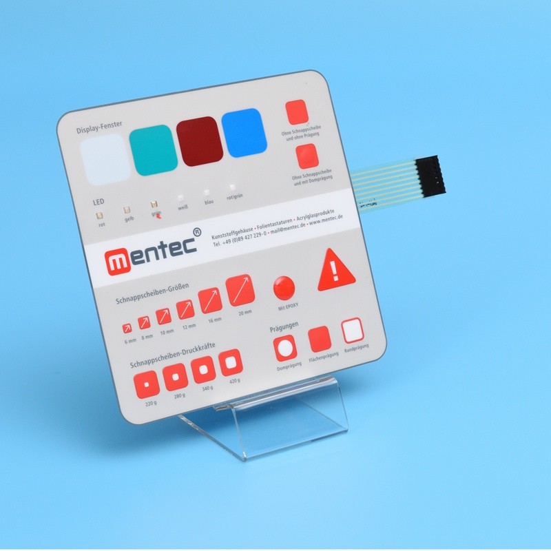ZIFのコネクターの防水膜スイッチ、V200/F200蝕知のメンブレイン・キーボード